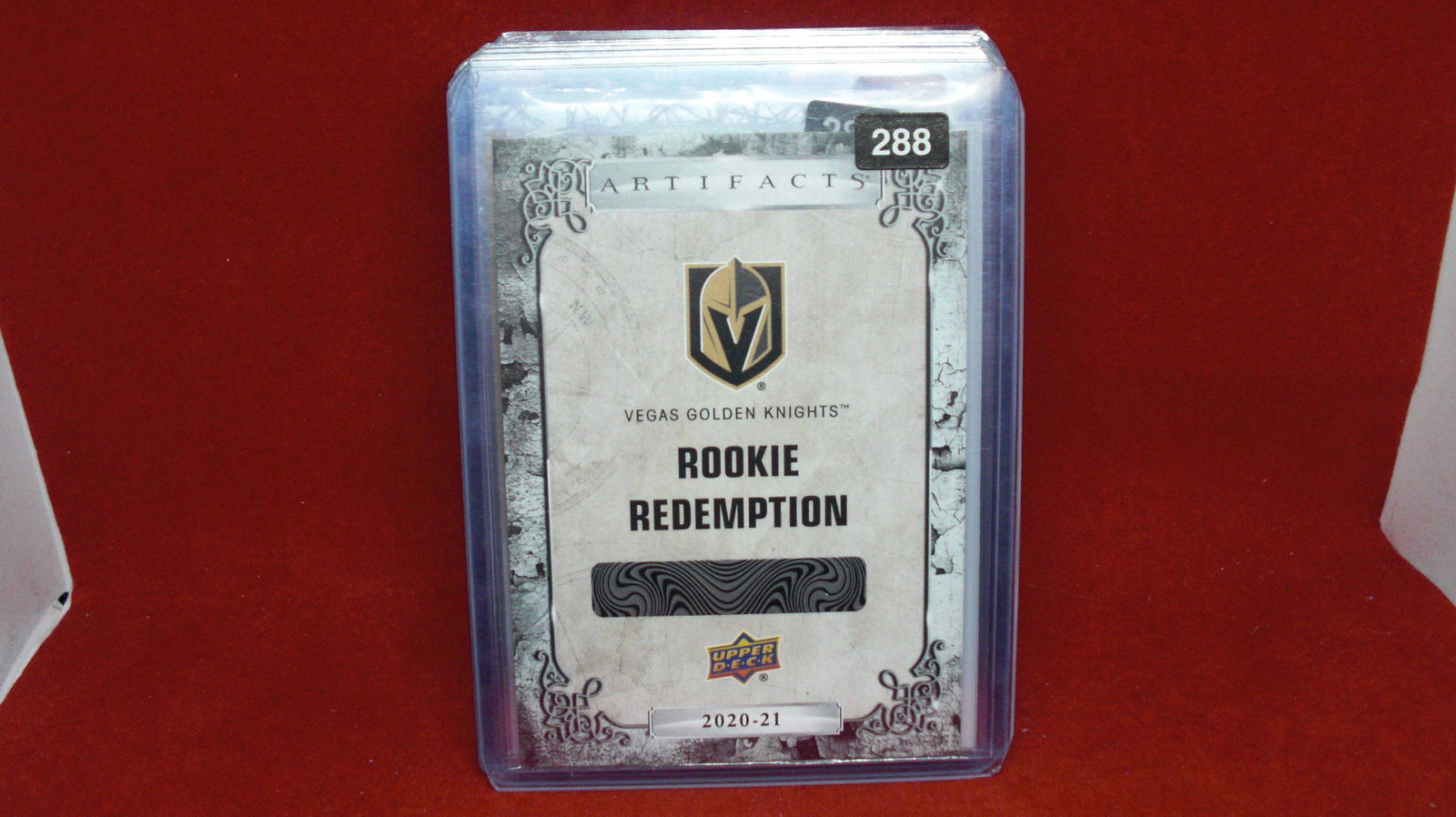 Las Vegas Golden Night Rookie Redemption Card