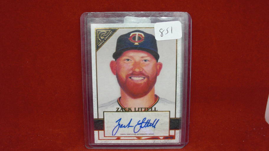 Zack Littell Signature Card