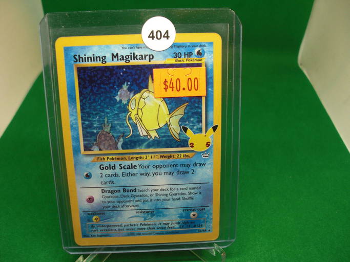 Shining Magikarp Pokemon Card
