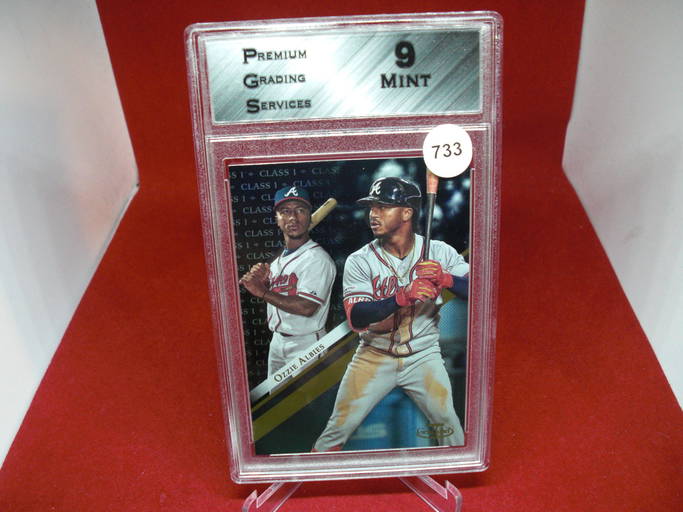 Pgs Graded Ozzie Albies Mint 9