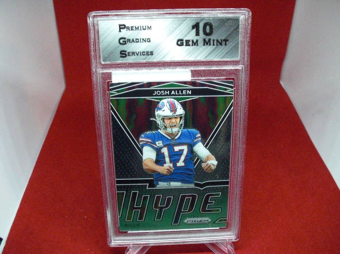 Pgs Graded Josh Allen Mint 10