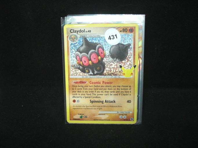 Claydol Shiny Pokemon Card