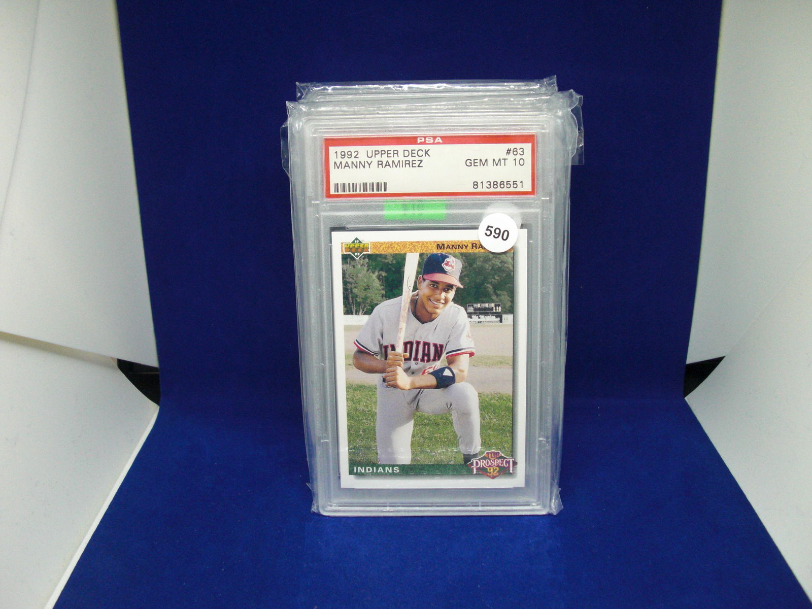 Psa Gem 10 Manny Ramirez Rookie Card