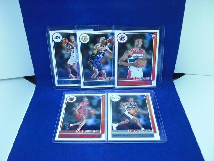 Lot Of 5 Rated Rookie Basketball Cards