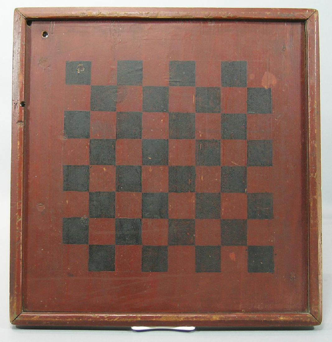 Antique Checker Board