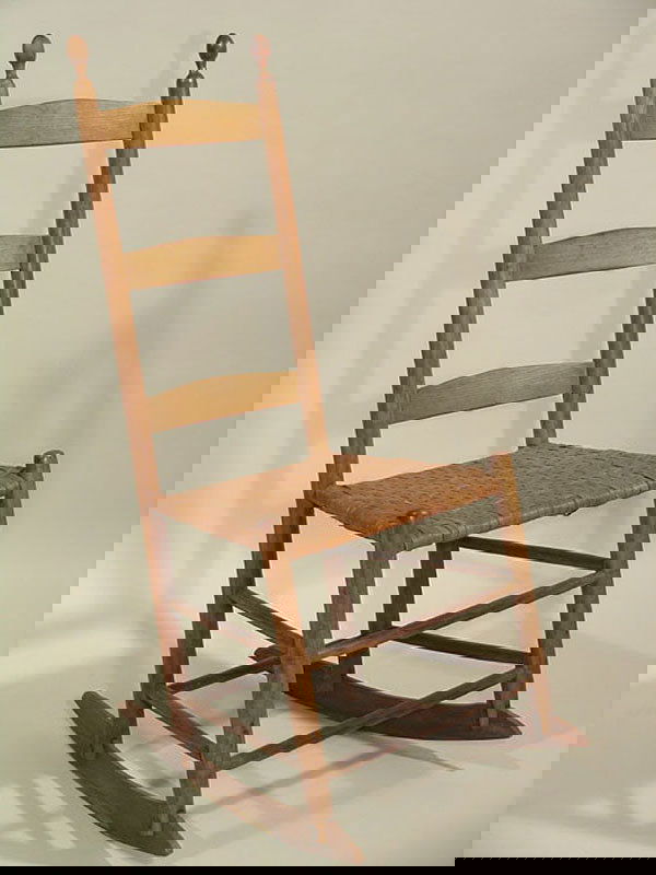 133: Shaker Armless Rocking Chair