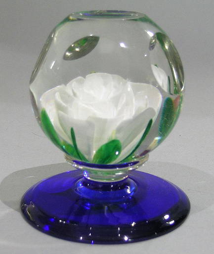 PAIRPOINT LAMPWORKFACETED PEDESTAL PAPERWEIGHT (#0086) on Mar 12, 2022 ...