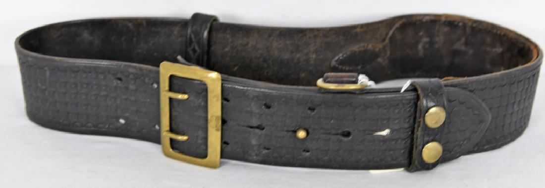 OLD 1940s POLICE DUTY BELT