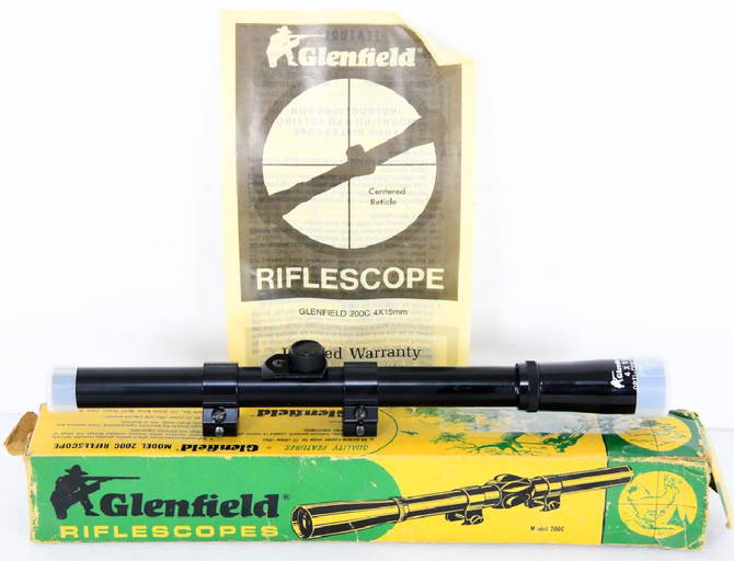 Glenfield Model 200c Riflescope In The Original Bx
