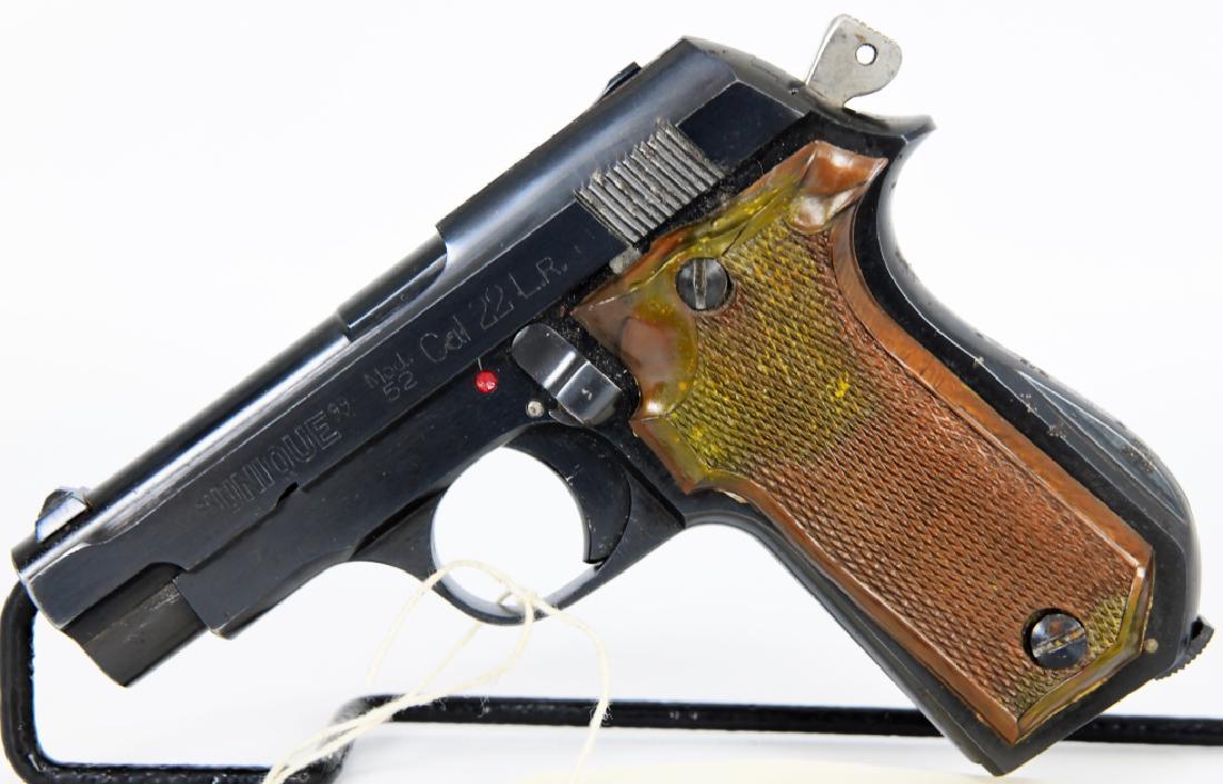 Unique Model 52 Semi Auto Pistol .22 Lr
