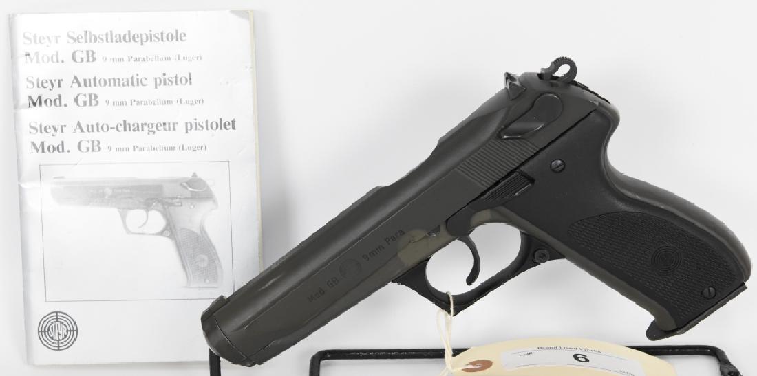 Steyr Model GB Automatic Pistol 9MM W/3 Mags - Apr 20, 2019 | Brand ...