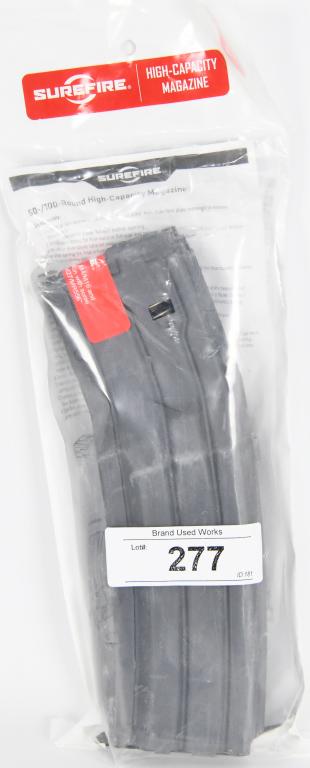 SUREFIRE 60 Round Metal High Capacity Magazine - Oct 26, 2019 | Brand ...