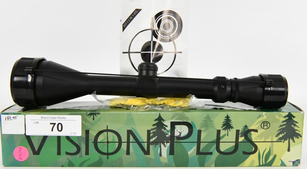 Vision Plus 3-9x50 Riflescope Wide Field View - Feb 29, 2020 | Brand ...