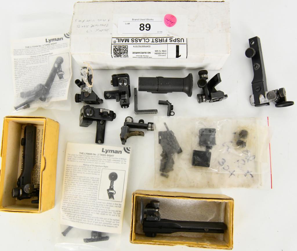 For Auction: Huge Lot of Target Aperture Sights - Various Model (#0089 ...
