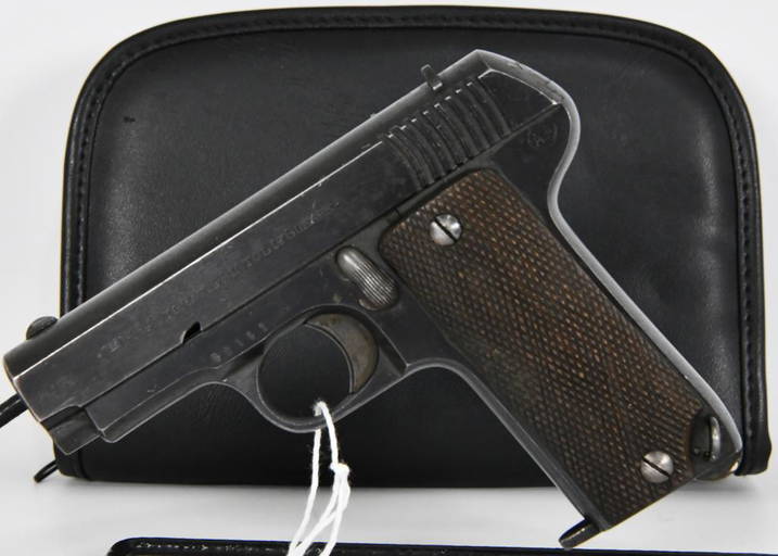 1915 Ruby Automatic Pistol De Guerre 7.65