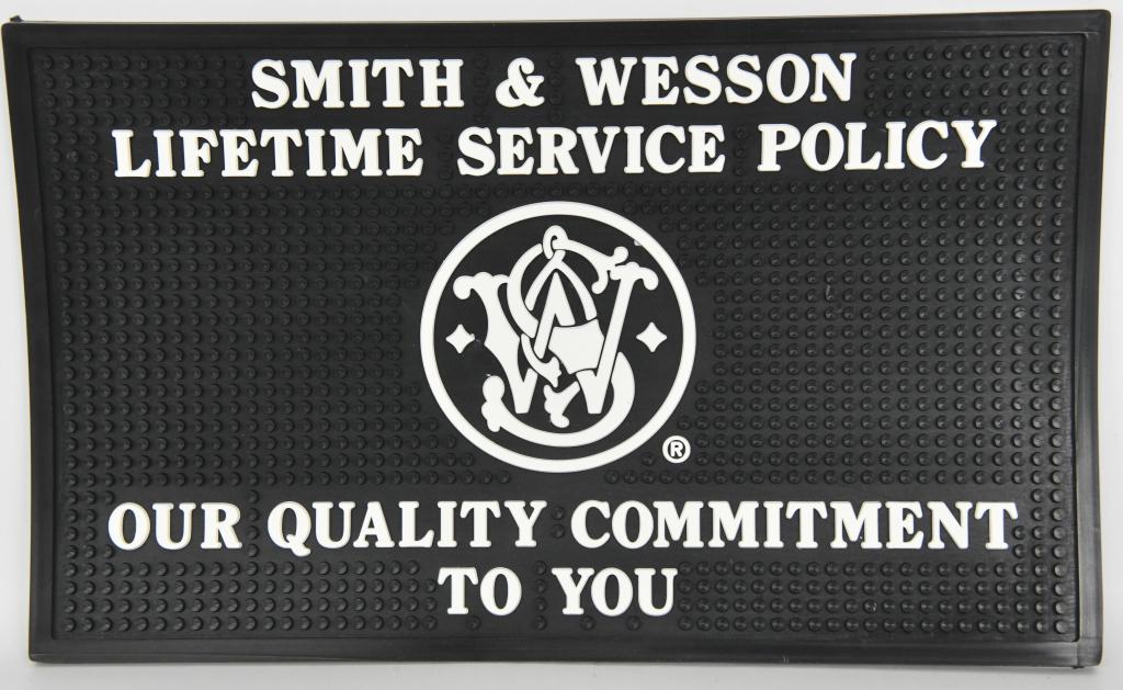 For Auction: Smith & Wesson Rubber Dealer Counter Mat NEW (#0005) on ...