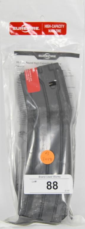 For Auction: SUREFIRE 60 Round Metal High Capacity Magazine (#0088) on ...