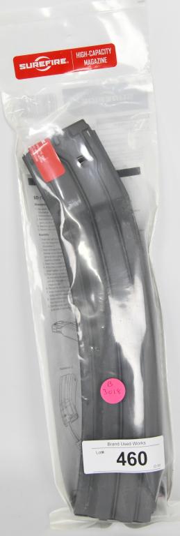 For Auction: SUREFIRE 100 Round Metal High Capacity Magazine (#0460) on ...