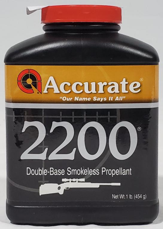 1 Accurate 2200 Double Base Smokeless Prope 1lb - May 16, 2020 | Brand ...