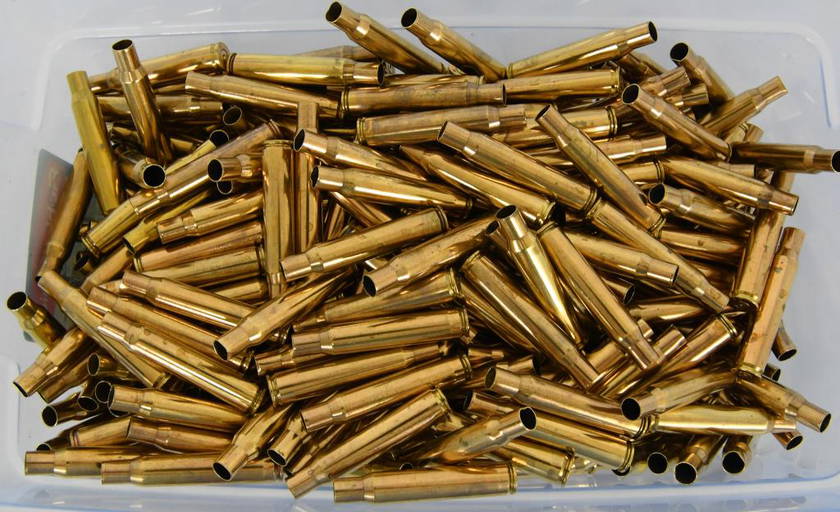 8 Lbs Of Military .30 06 Empty Brass Casings