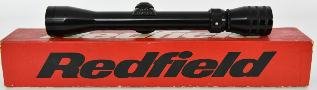 Vintage Redfield 2x 7x Riflescope