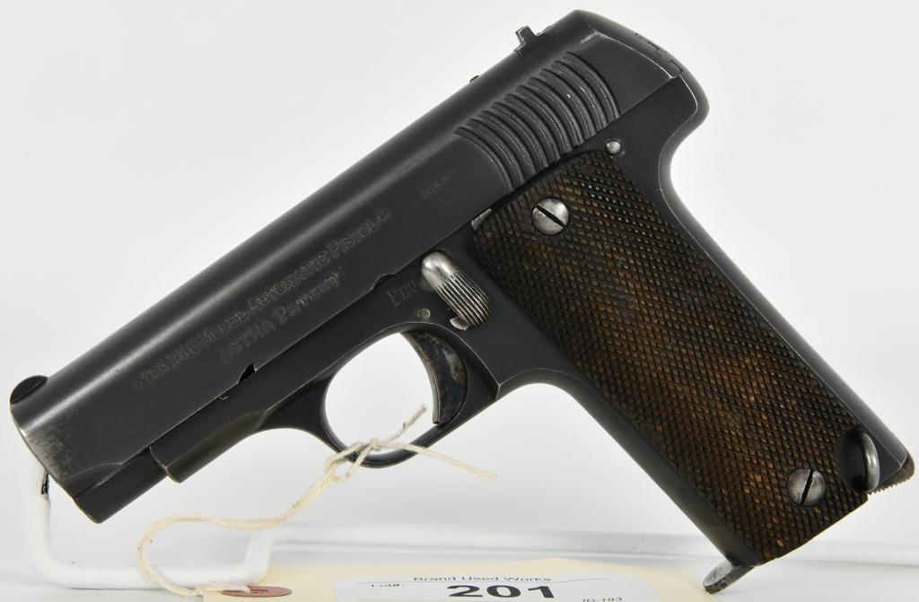 Astra Model 1916 Automatic Pistol 7.65mm - Jun 20, 2020 | Brand Used ...