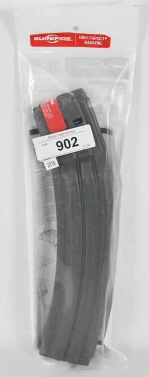 For Auction: SUREFIRE 100 Round Metal High Capacity Magazine- (#0902 ...