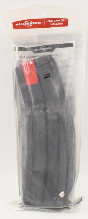 SUREFIRE 60 Round Metal High Capacity Magazine - Sep 19, 2020 | Brand ...