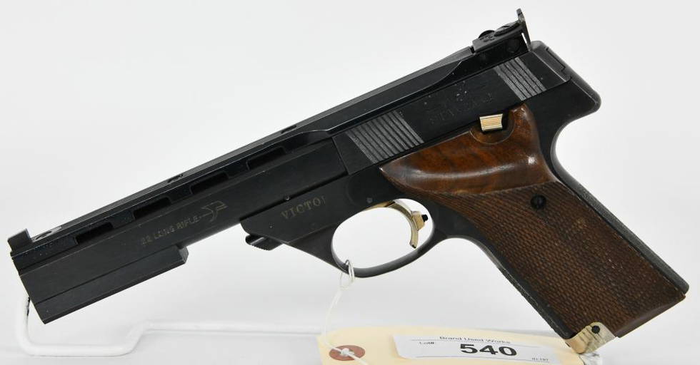 High Standard Victor Model Semi-Auto Target Pistol - Dec 05, 2020 ...