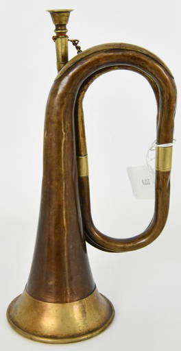 Vintage Brass And Copper Bugle