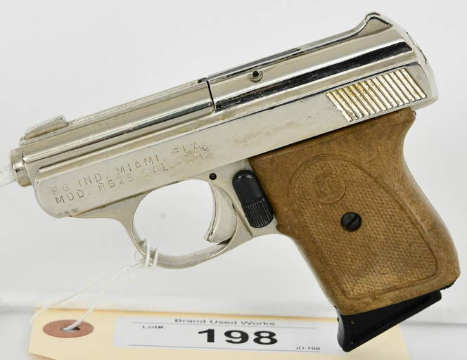 Rg Industries Rg25 Semi Auto .25 Caliber Pistol