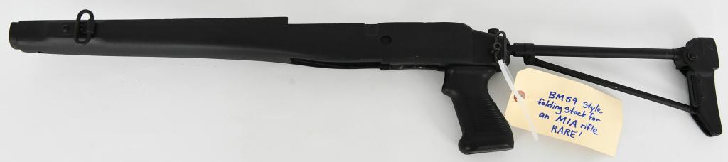 Bm59 Style Folding Stock For M1a Rifle Rare!!!