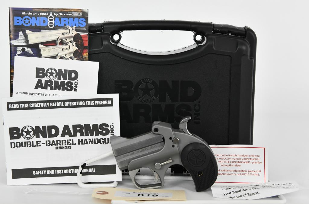 Brand New Bond Arms Roughneck .45 Acp Derringer