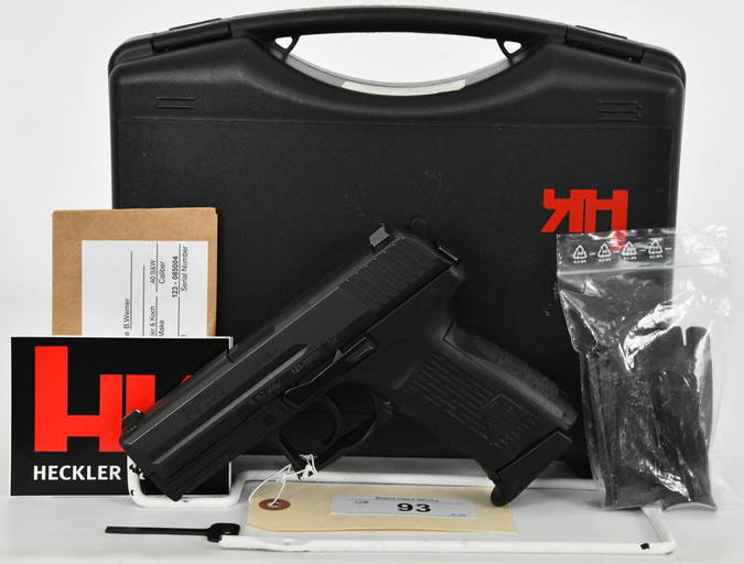 Heckler Koch HK P2000 V3 .40 S&W Pistol - Mar 06, 2021 | Brand Used ...