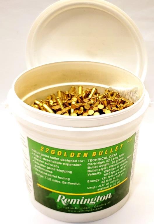 1400 Rounds Of Remington Bucket 22 LR Ammo - Mar 06, 2021 | Brand Used ...