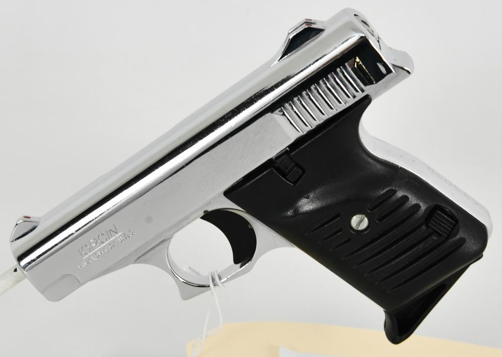 Lorcin L22 Semi Auto Pistol .22 Lr Nickel