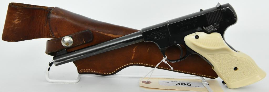 High Standard Model B Semi Auto .22 Lr Pistol