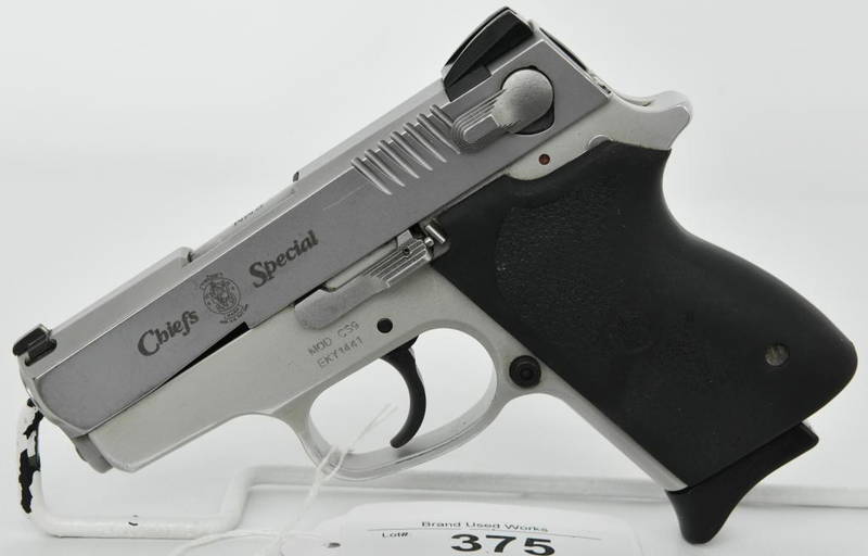 Smith & Wesson Model CS9 Chiefs Special - Aug 21, 2021 | Brand Used ...
