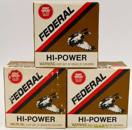 75 Rounds Of Federal Hi Power 12 Ga Shotshells