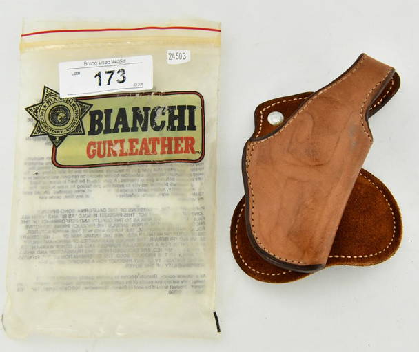 Bianchi Model 56l 2" Right Handed Leather Holster