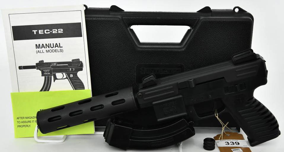 Intratec TEC-22 Scorpion Semi Auto .22 Pistol - Nov 20, 2021 | Brand ...