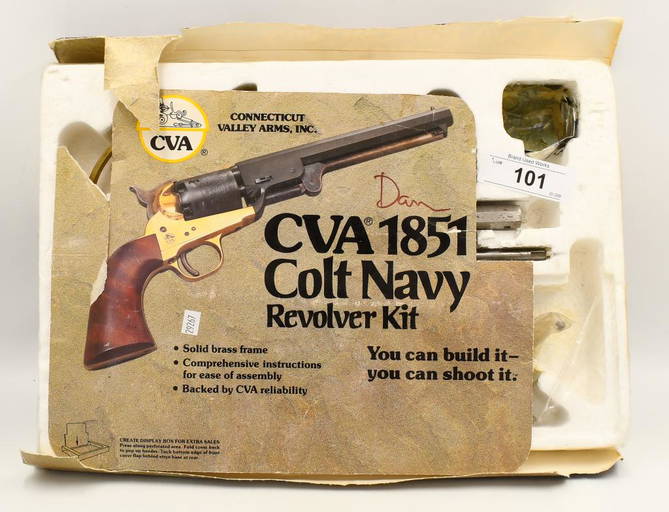 Cva 1851 Colt Navy Revolver Kit
