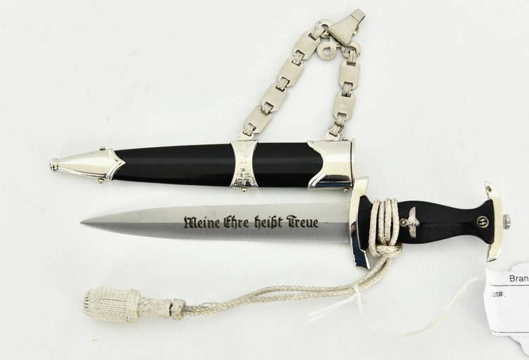 German Nazi Miniature Waffen Ss Officers Dagger