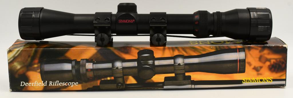 Simmons Deerfield Model #21017 3-9x32 Rifle Scope - Feb 27, 2022 ...