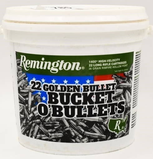 1400 Rds Remington Bucket O'Bullets .22 LR Ammo (#0157) on Mar 26, 2022 ...