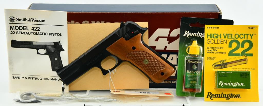 Smith & Wesson Model 422 Semi Auto .22 Lr Pistol