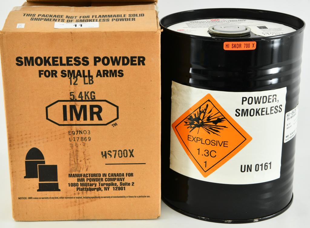 8 Lbs Of Hodgdon 700X Shotshell/Handgun Powder (#0011) on May 28, 2022 ...