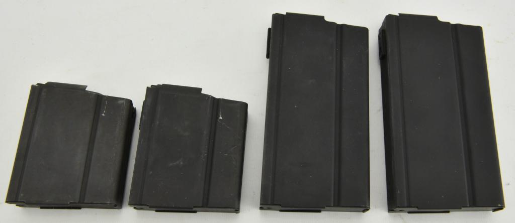 4 Metal Springfield M1A 20 Rd & 10 Rd Magazines (#0251) on Feb 11, 2023 ...