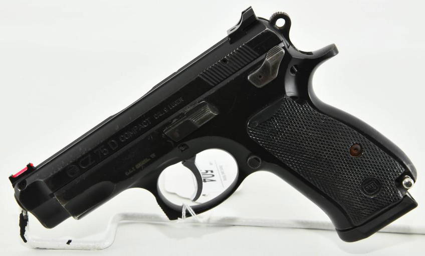 CZ-75D Compact PCR Semi Auto Pistol 9MM (#0504) on Feb 12, 2023 | Brand ...