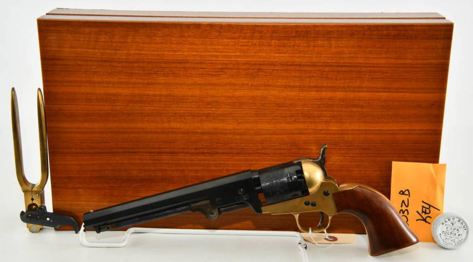 ASM Colt 1851 Navy .36 Caliber BP Revolver (#0552) on Feb 12, 2023 ...